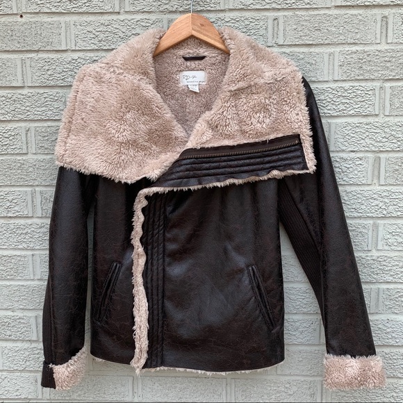 RD Style | Jackets & Coats | Rd Style Faux Leather Bomber Jacket | Poshmark